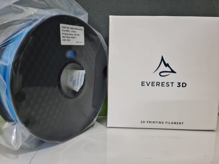 Everest Blue PLA Filament 1.75mm – Grit3D